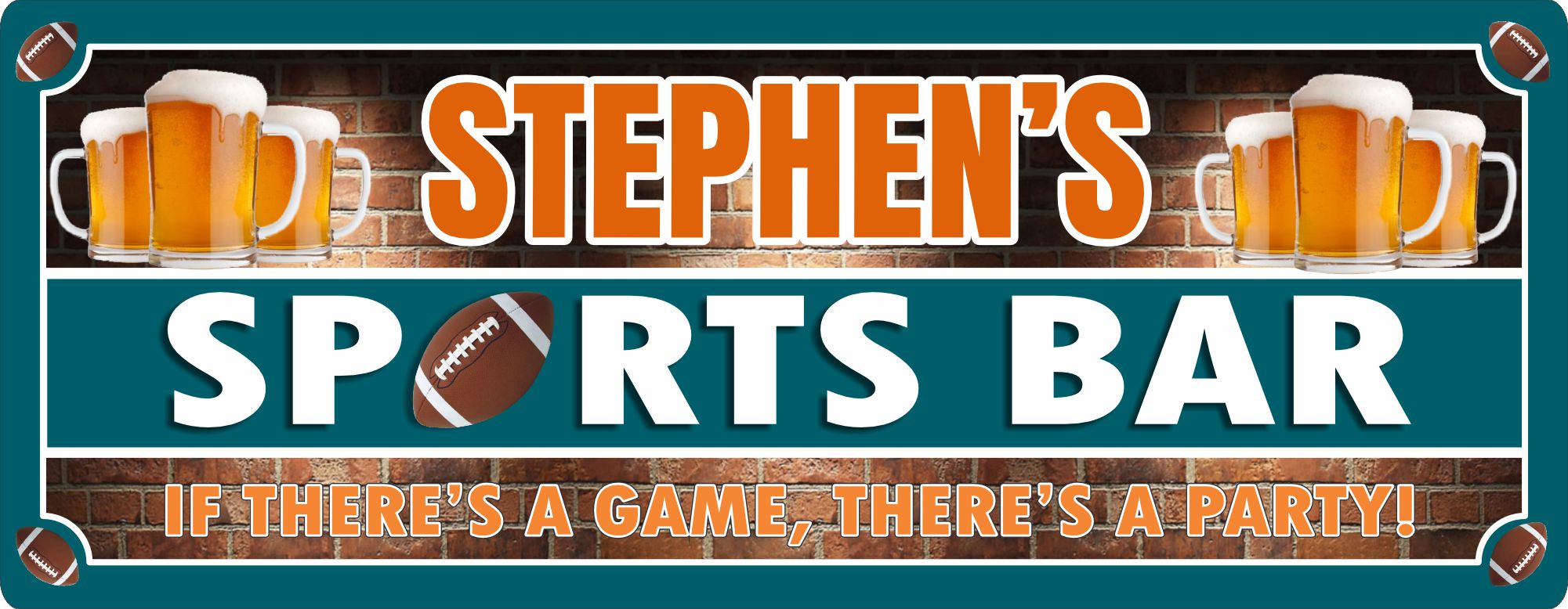 Soccer Sports Bar Logo