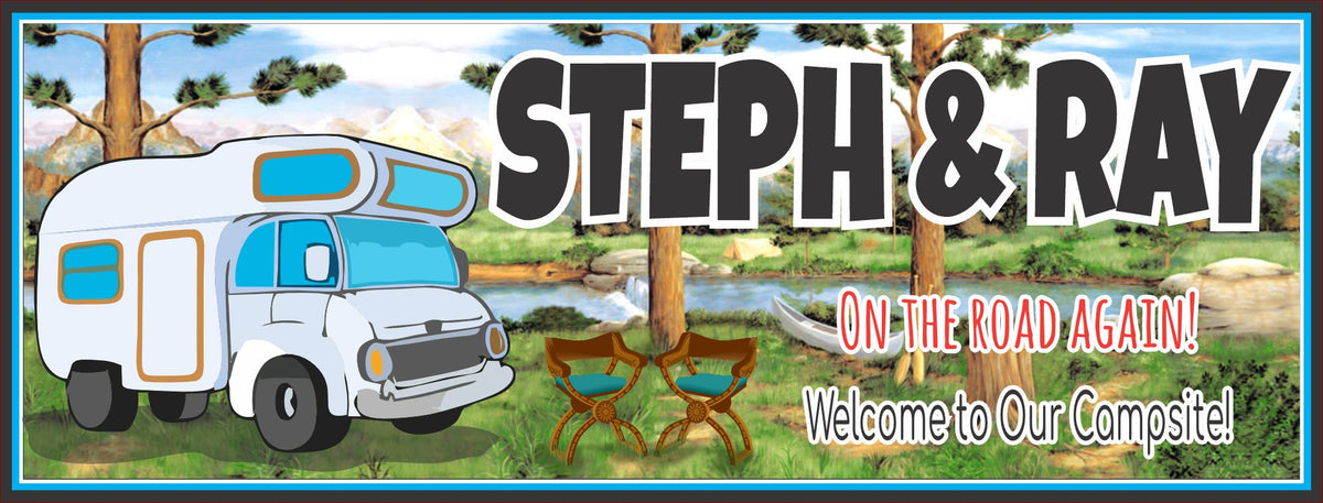 Personalize Your Outdoor Adventures with Custom RV & Camping Signs ...