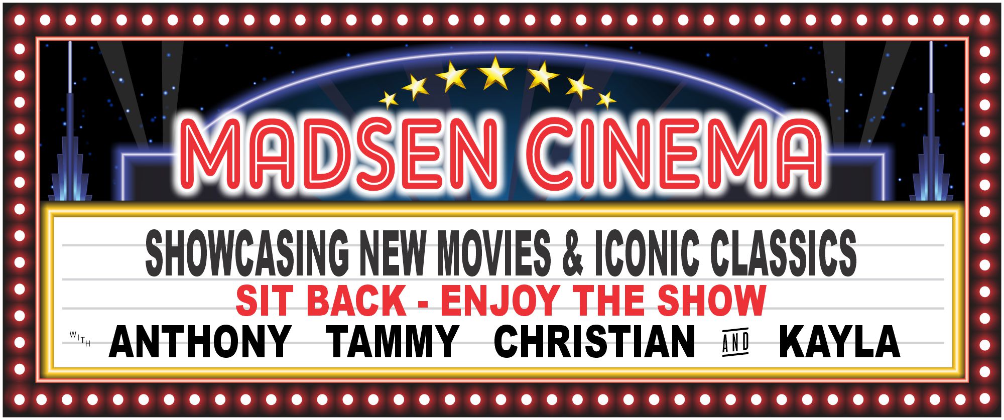 Movie Theater Sign
