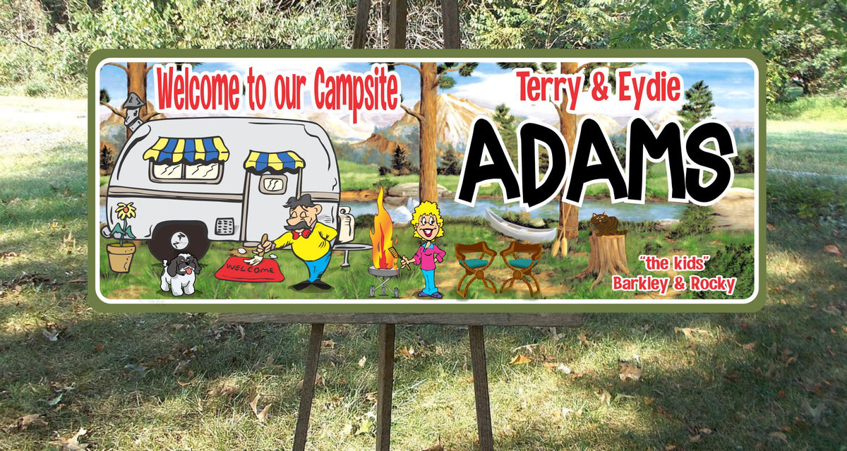 Camping Gifts | Outdoor Signs| Fun Sign Factory