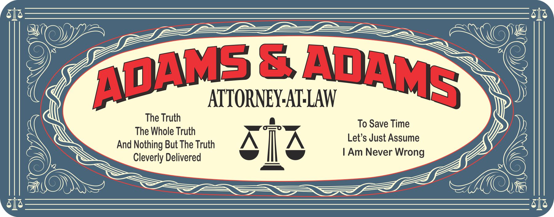 Attorney At Law Sign