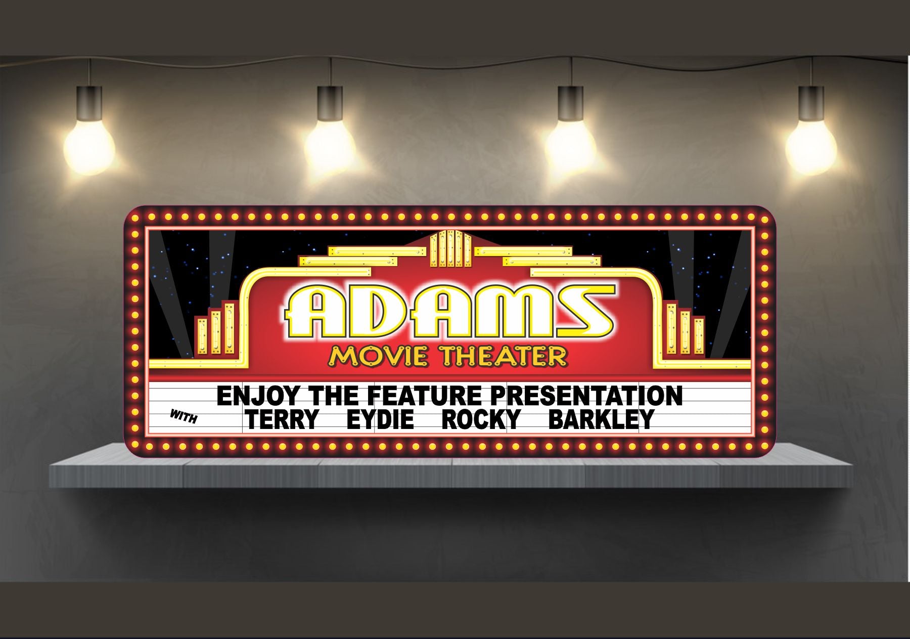 Old Movie Theatre Signs