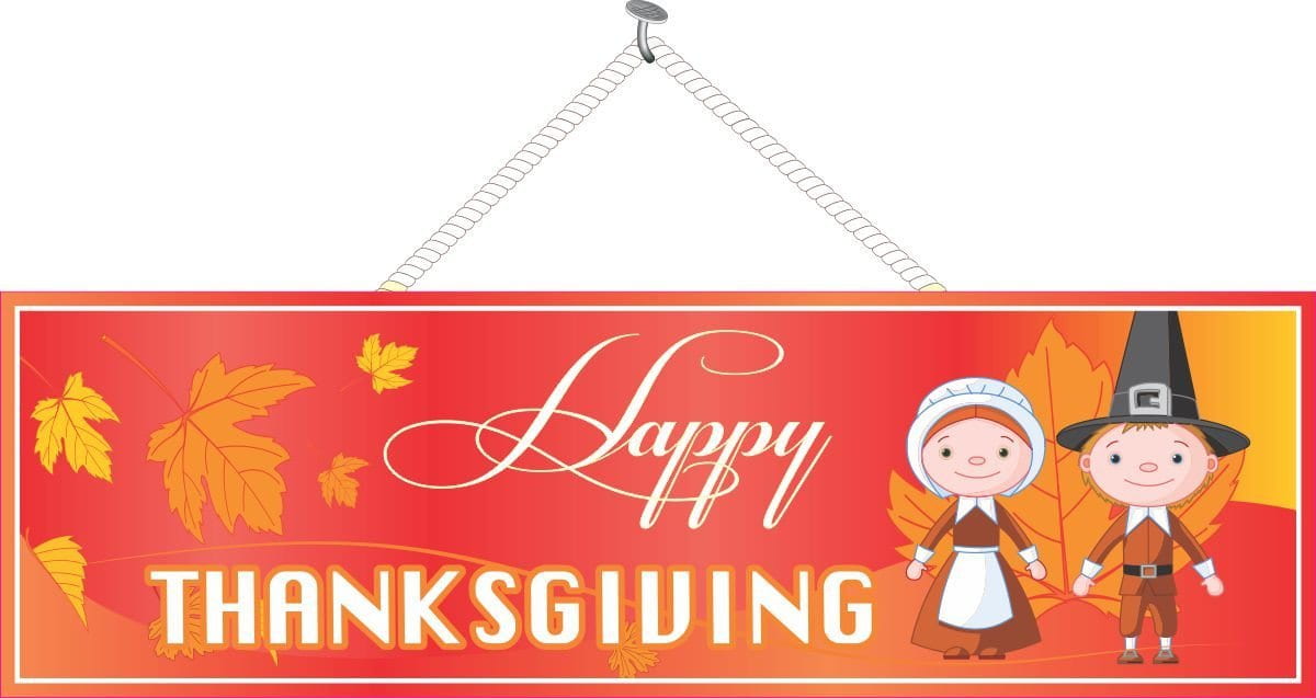 Happy Thanksgiving Sign