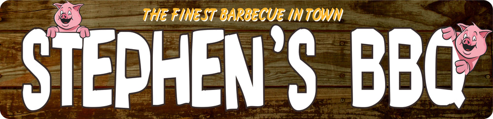 Personalized BBQ Sign | Barbecue Grill Sign | Fun Sign Factory| Fun ...