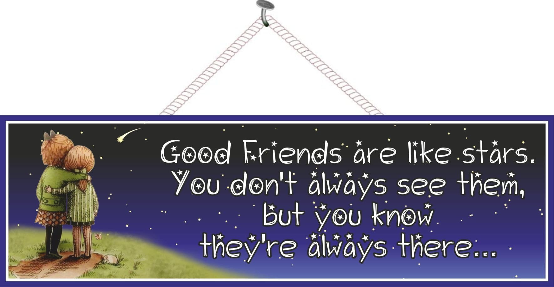Friendship Quote | Best Friend Gift| Fun Sign Factory