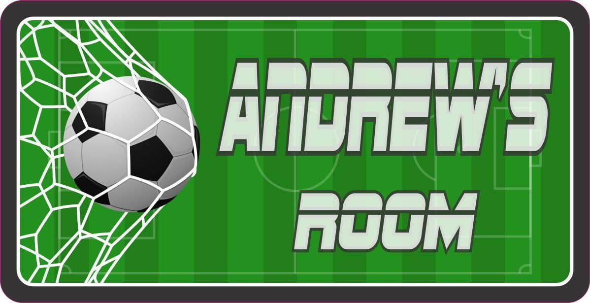 Soccer Décor | Sports Gifts | Fun Sign Factory