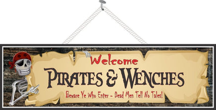 Pirate Art | Bar Welcome Signs| Fun Sign Factory